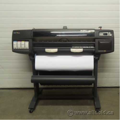 Hp Designjet 1050c Large Format Printer Plotter Allsold Ca Buy